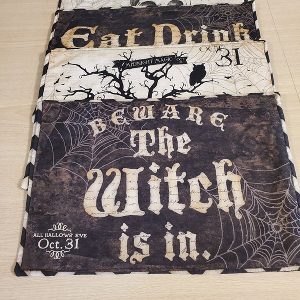 Halloween Placemat - Etsy