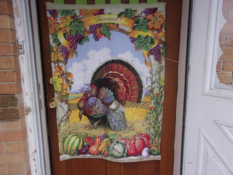 Thanksgiving Door Banner Turkey Door Banner Home Decor - Etsy