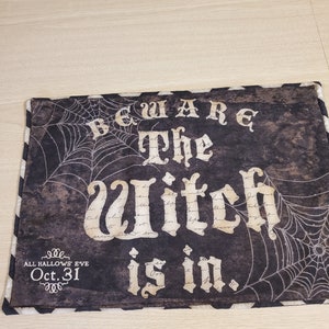 Halloween Placemats All Hallows Eve October 31 Table - Etsy