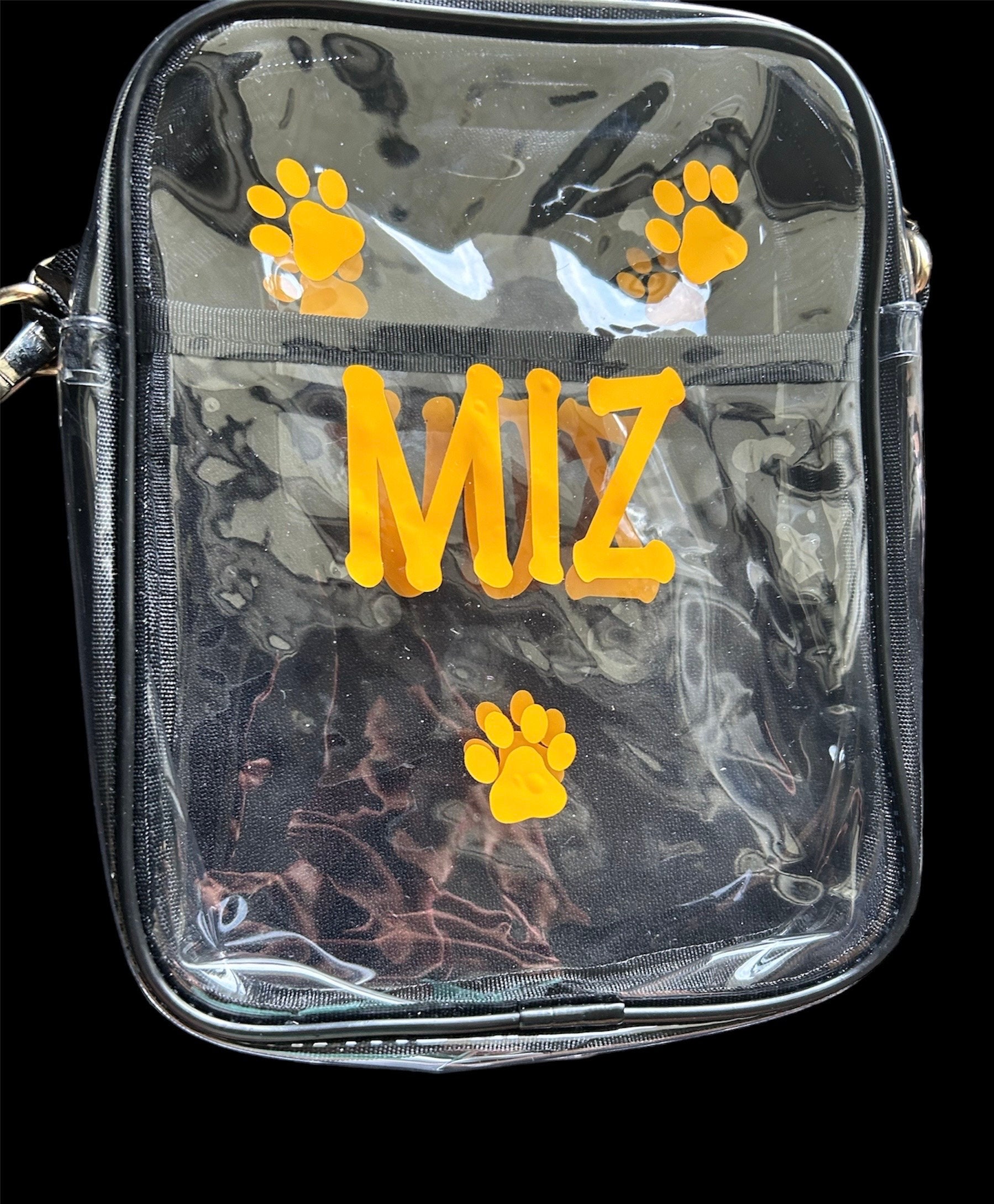 Mizzou Clear Crossbody Purse - Etsy