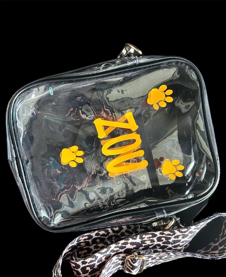 Mizzou Clear Crossbody Purse - Etsy