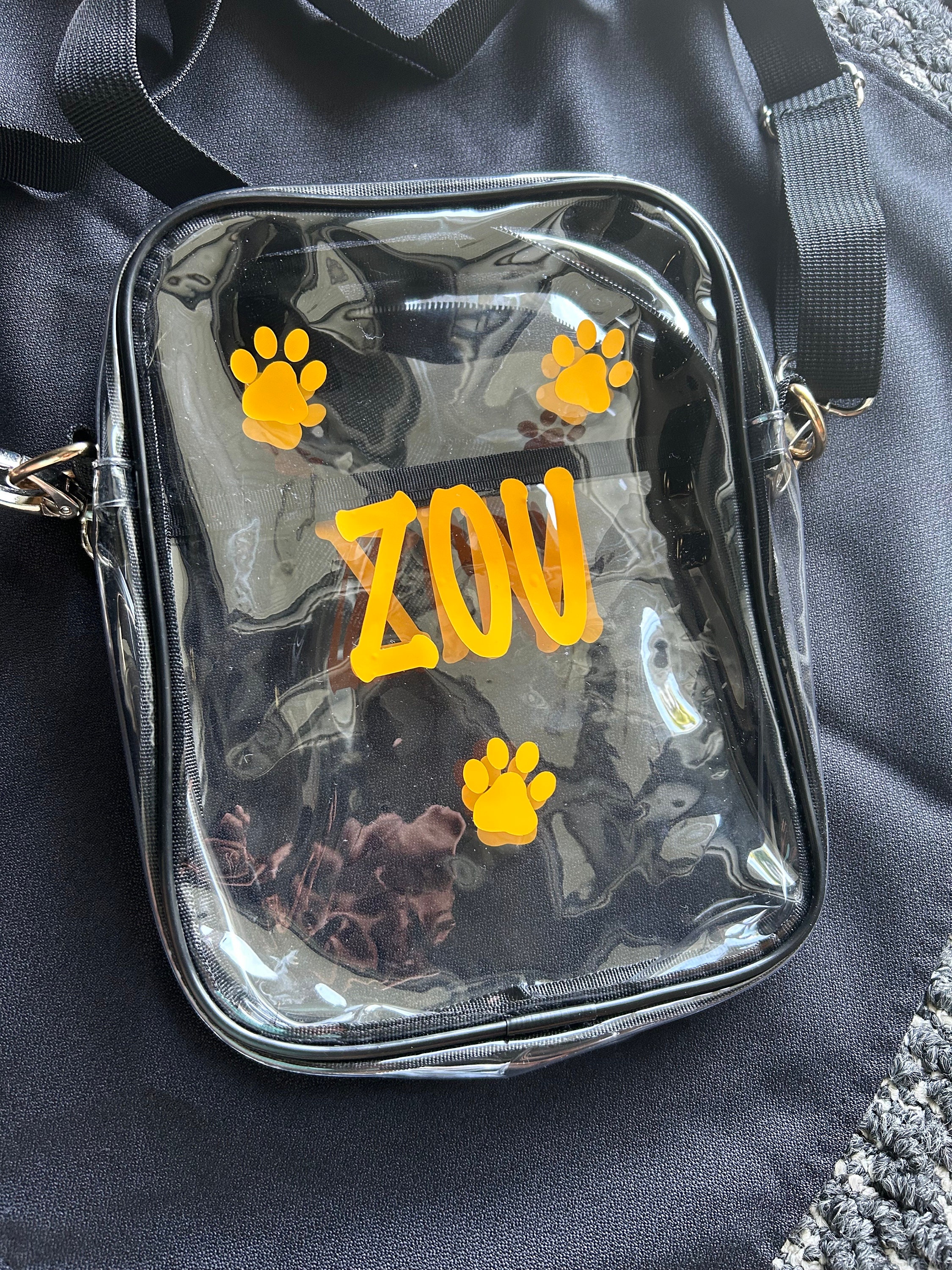 Mizzou Clear Crossbody Purse - Etsy