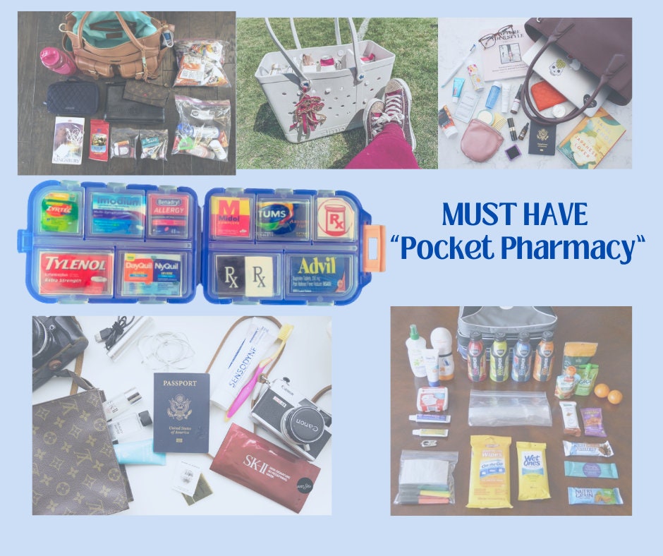 Pocket Pharmacy on the Go includes Labels Adhered You Can Customize - Etsy
