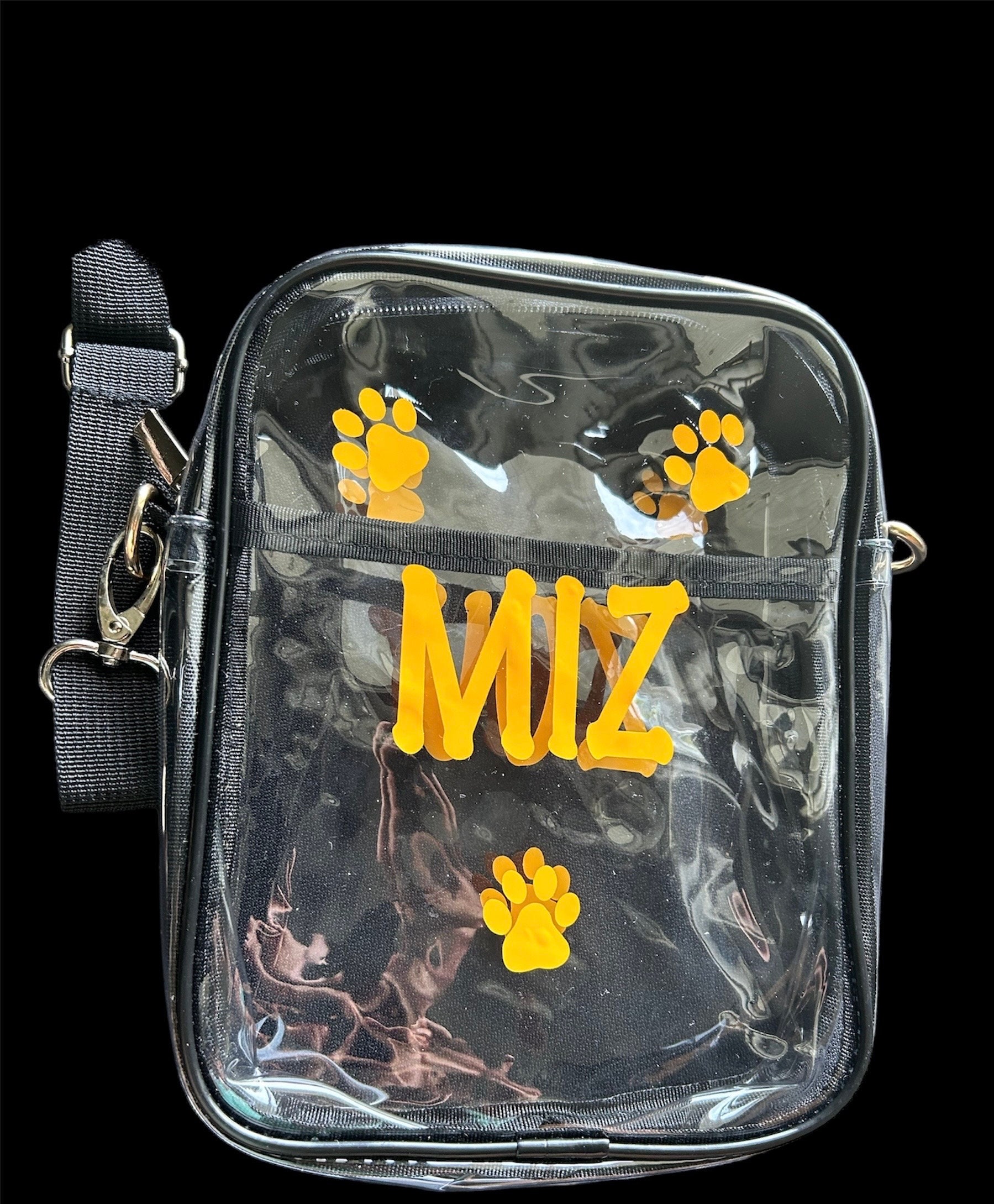 Mizzou Clear Crossbody Purse - Etsy