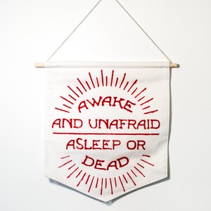 My Chemical Romance Famous Last Words Felt Banner Wall Hanging Awake ...