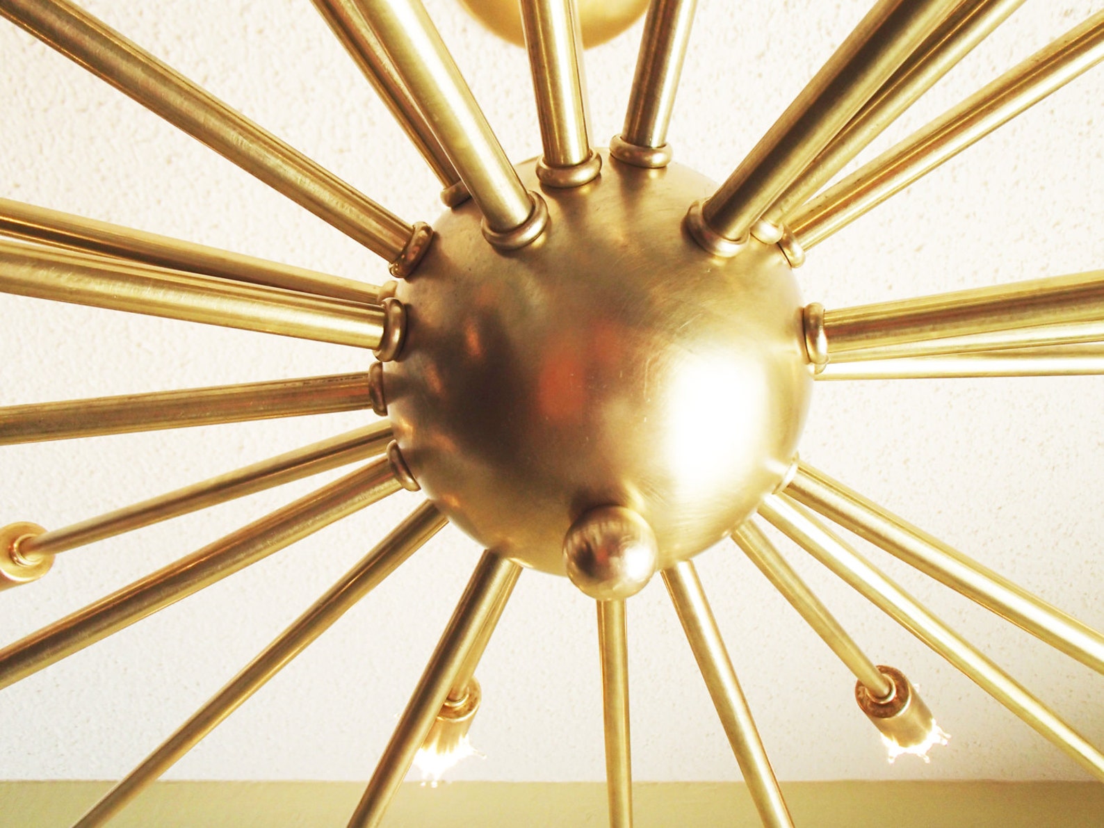 Large 24 Arm Sputnik Light Atomic Mid Century Starburst Chandelier UL ... Large 24 Arm Sputnik Light Atomic Mid Century Starburst Chandelier UL ...