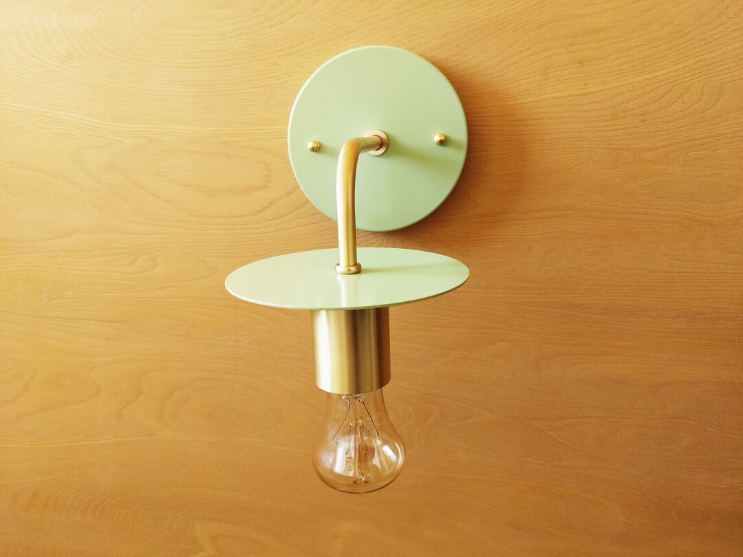 Modern Shaded Wall Sconce - Entryway - Hallway - Bedroom - Bathroom ...