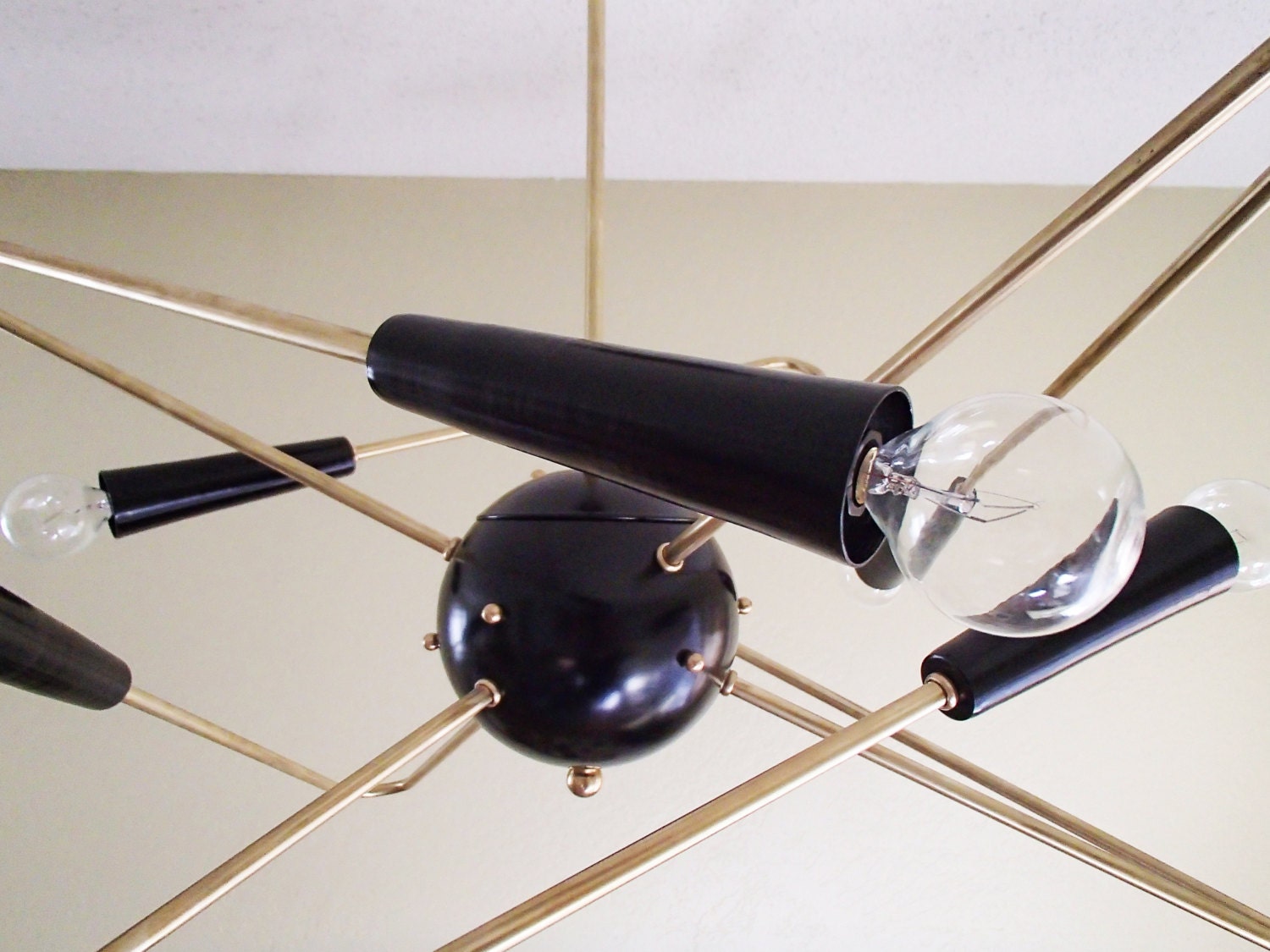 Orbital Sputnik - Ceiling Light - Atomic - Mid Century - Modern Pendant ...