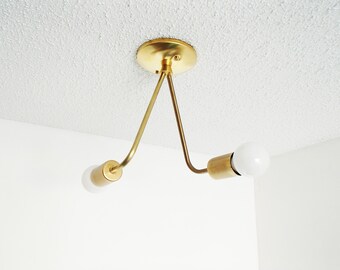 Offset Ceiling Light Fixture | Etsy Canada