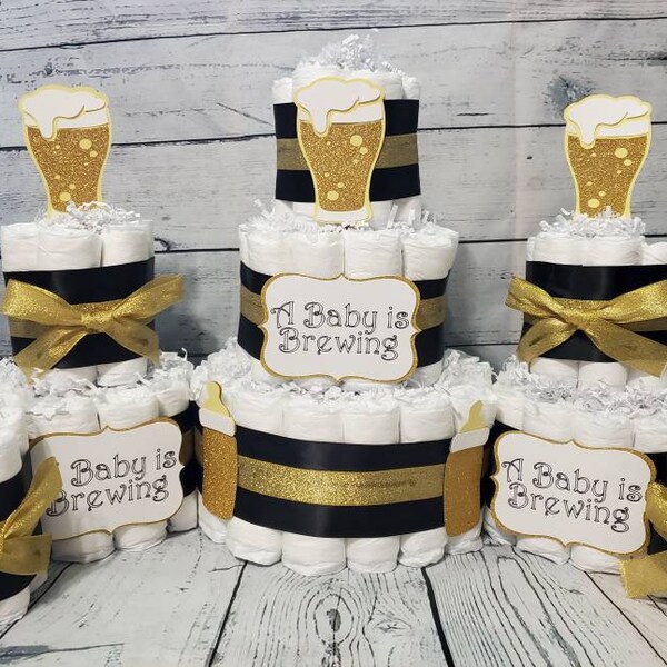 Beer Diaper Cake - Etsy