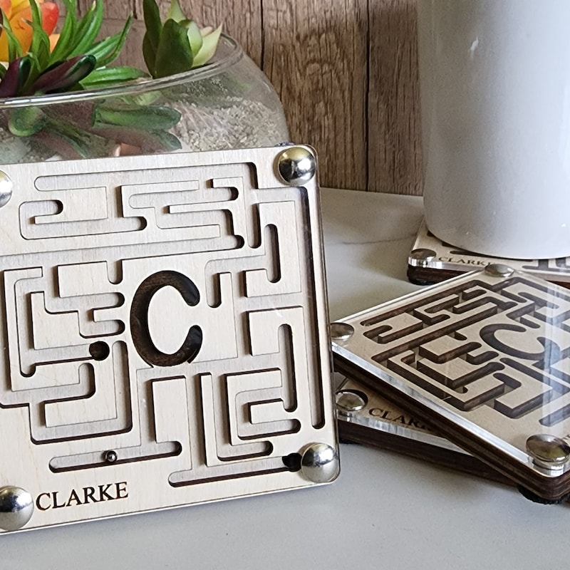 Puzzle Coasters - Etsy