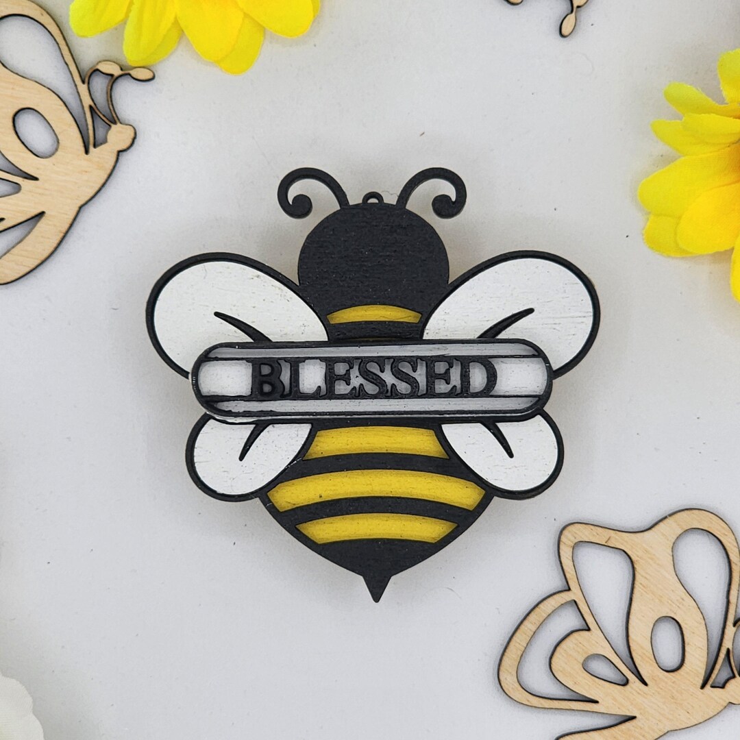 Blessed Honey Bee Car Vent Clip: Wood Aroma Diffuser - Etsy