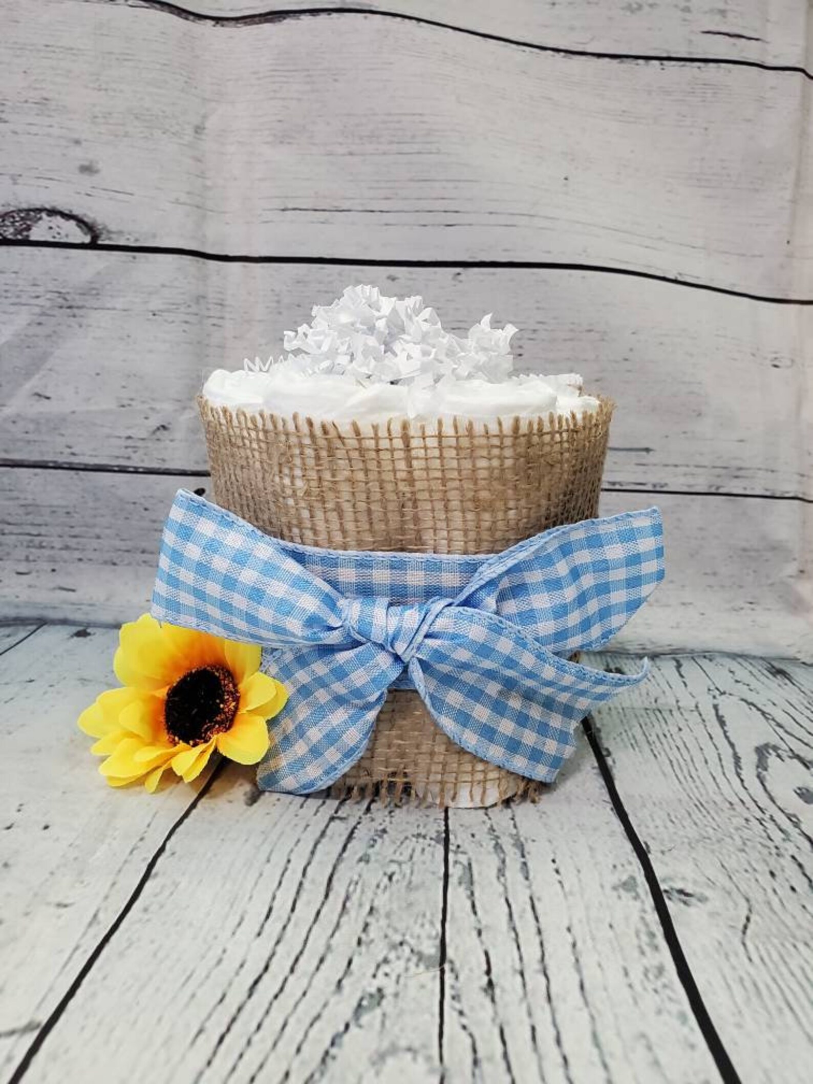 3 Tier Diaper Cake and Mini 3 Piece Set BBQ Baby Q Diaper - Etsy