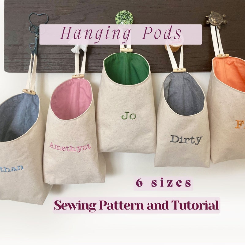 Storage Pod Sewing Pattern - Etsy