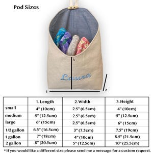 Digital Download PDF Pattern for Hanging Basket Pods | Sewing Pattern ...