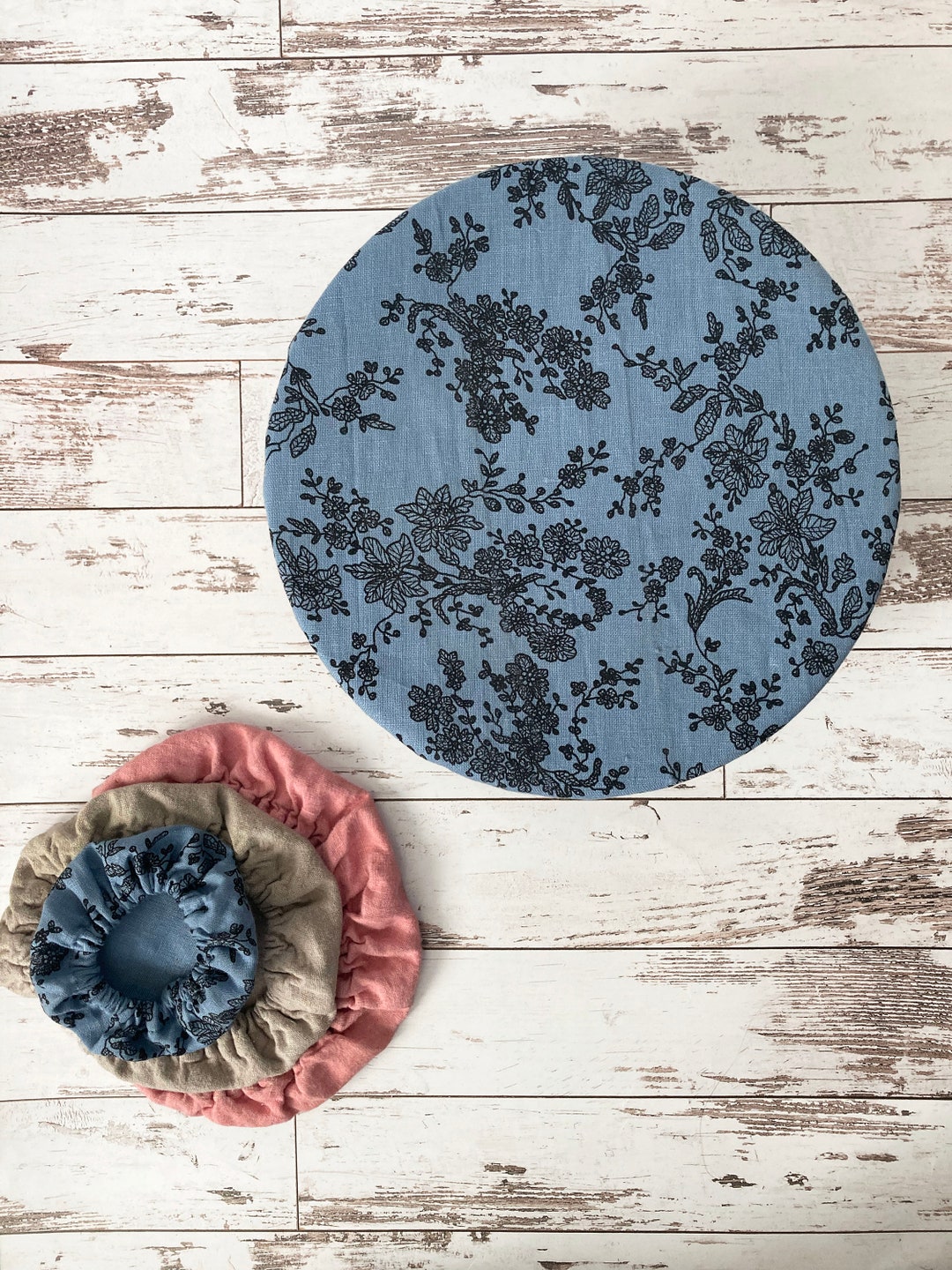 Bread Proofing Cover, Reusable Fabric Dish Covers, Linen Bowl Bonnets ...