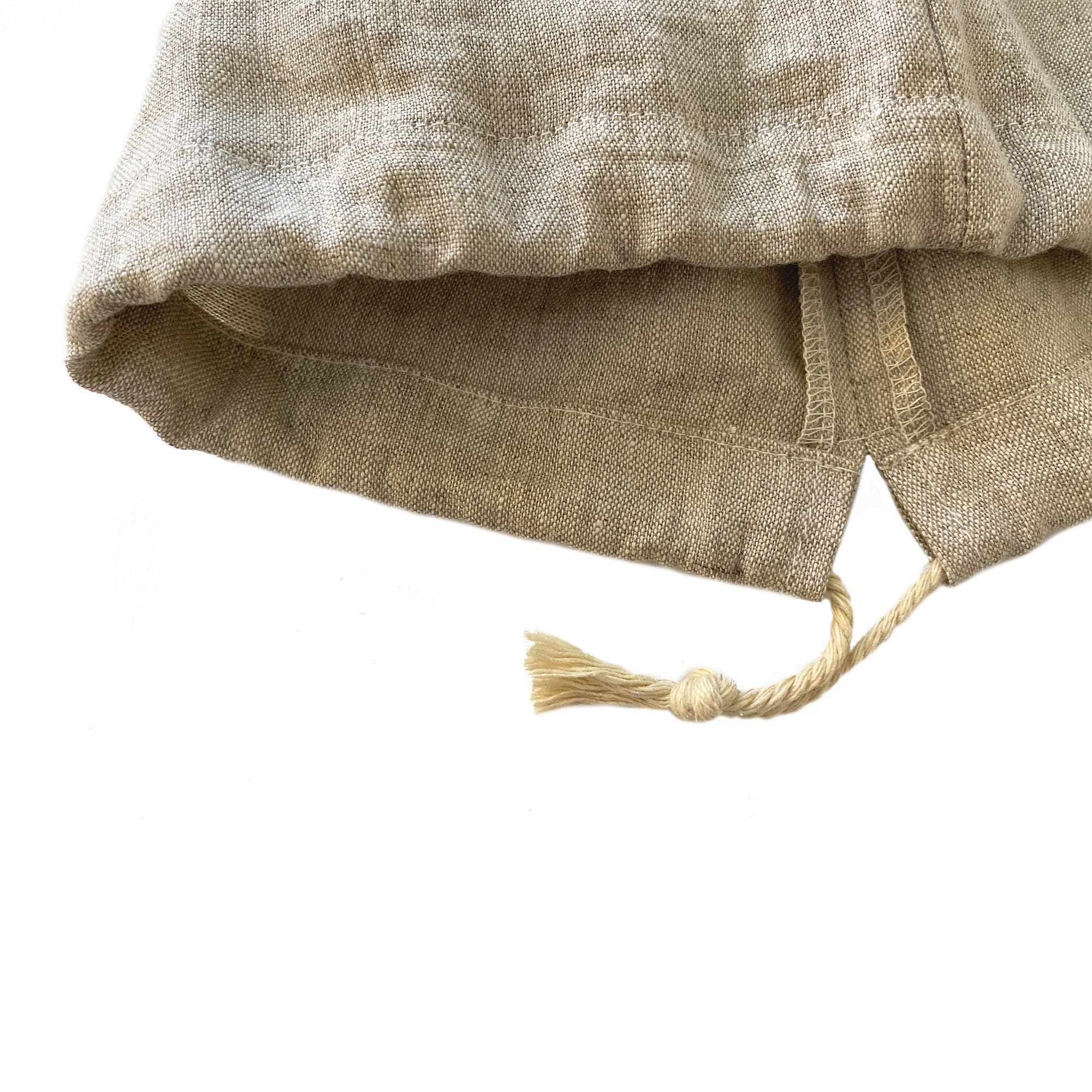 Linen Laundry Bag with Double Drawstring Extra Large Linen | Etsy