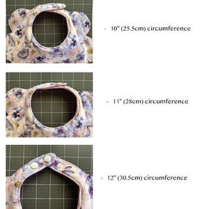 PDF Pattern for Scalloped Baby Bib and Bandana Bib, Step by Step Sewing ...