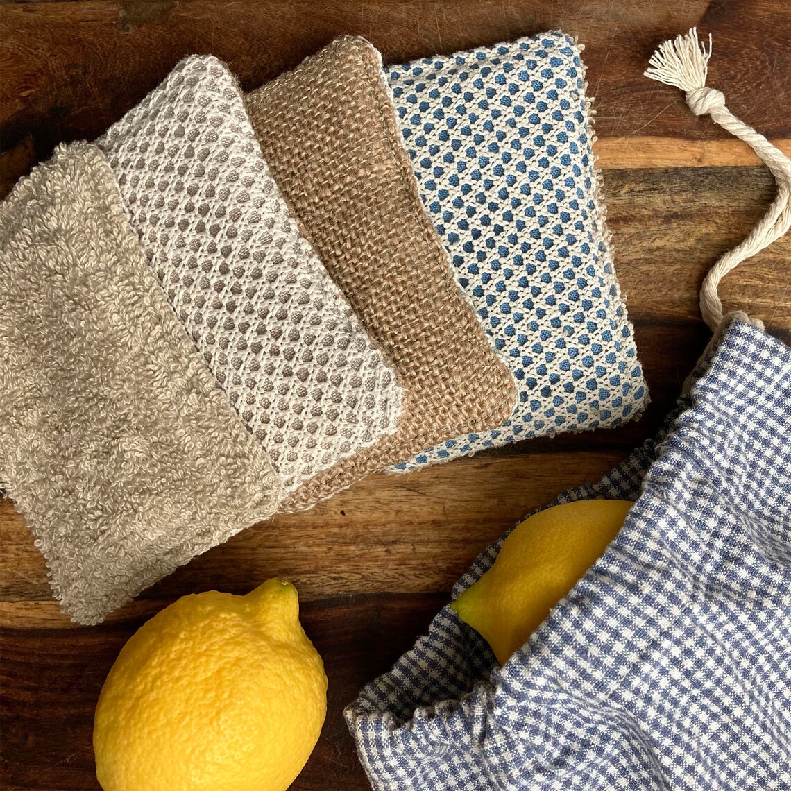 PDF Pattern for Reusable Sponges | Sewing Tutorial for Washable Sponges ...