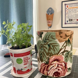 PDF Pattern for Plant Pot Covers, Sewing Pattern and Tutorial for ...
