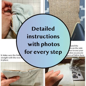 PDF Pattern for Reusable Sponges | Sewing Tutorial for Washable Sponges ...