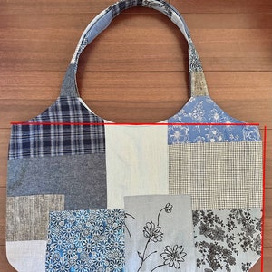 PDF Pattern for Extra Large Tote Bag, Sewing Pattern and Tutorial for ...