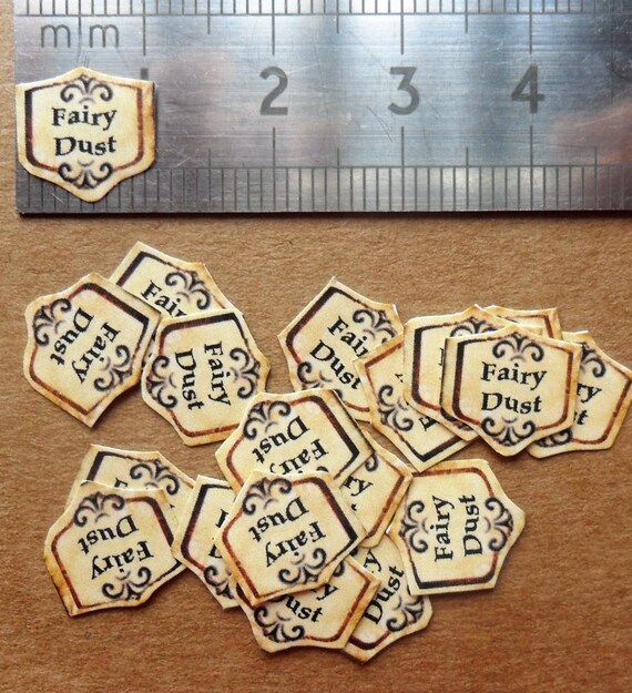 Fairy Dust Label Printable