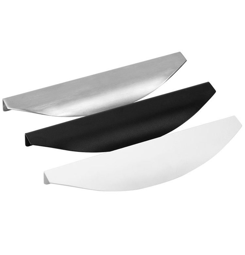 Invisible Kitchen Cabinet Handle Hidden Wardrobe Pull Curved | Etsy Canada