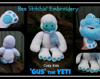 Yeti Embroidery - Etsy
