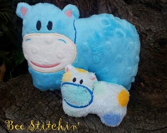 ITH Heart Softie 3 Sizes Embroidery Design INSTANT - Etsy