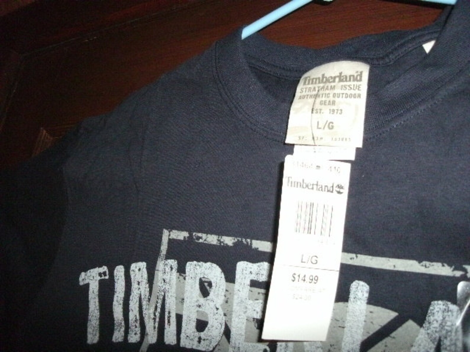 Timberland Large T-shirt With Tag. BOX 5 on Front is a Boxy - Etsy UK