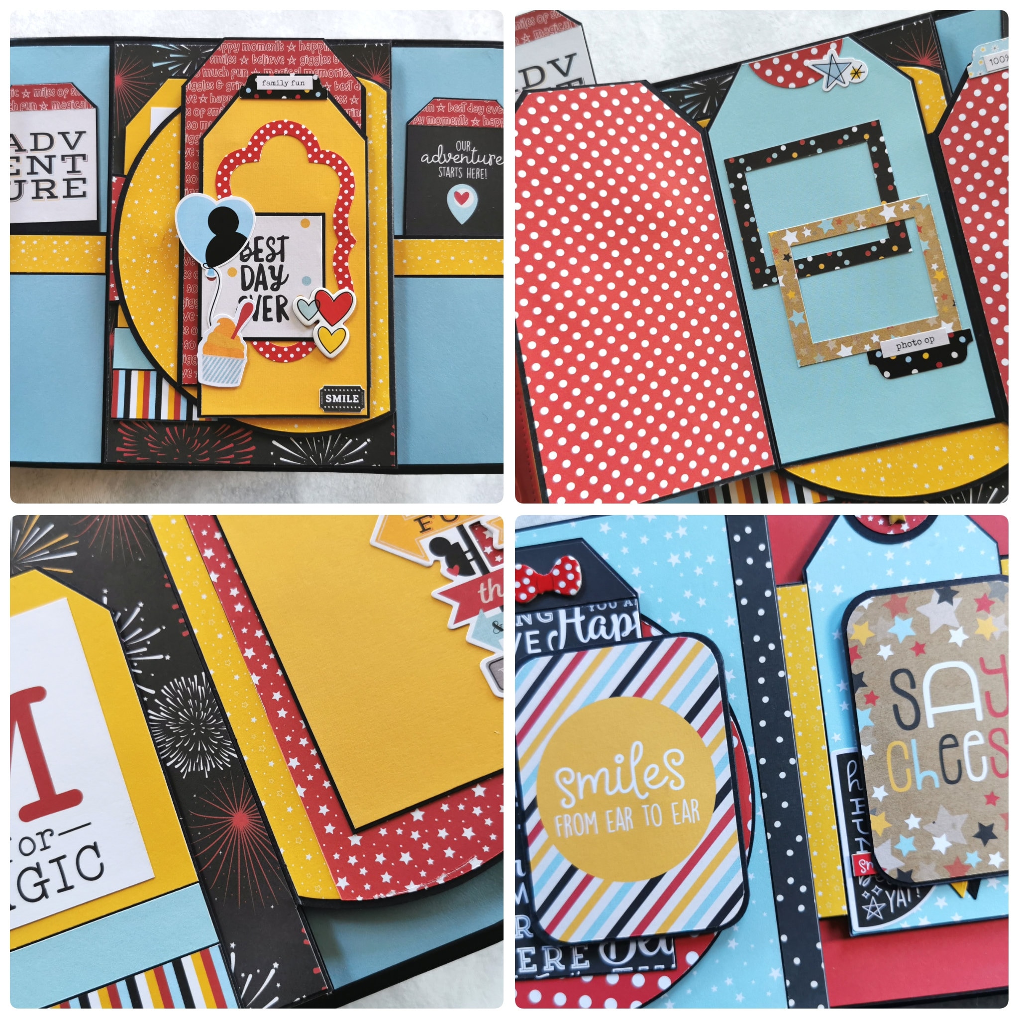 Scrapbook magic Adventure, Handmade Photo Album, Photo Book - Etsy