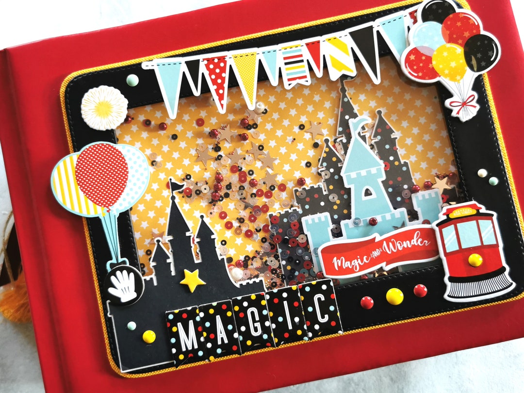 Scrapbook "magic Adventure", Handmade Photo Album, Photo Book - Etsy