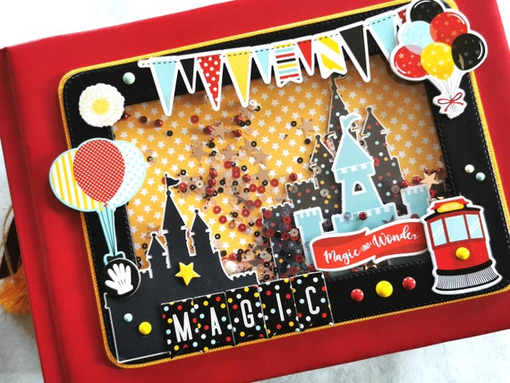 Scrapbook magic Adventure Handmade Photo Album - Etsy