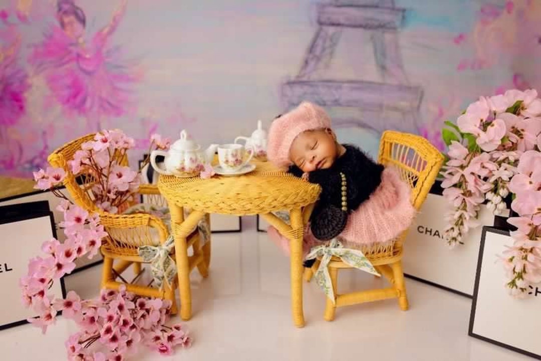 Newborn Knit Emily in Paris Set PATTERN: Photography Prop (PDF Download ...