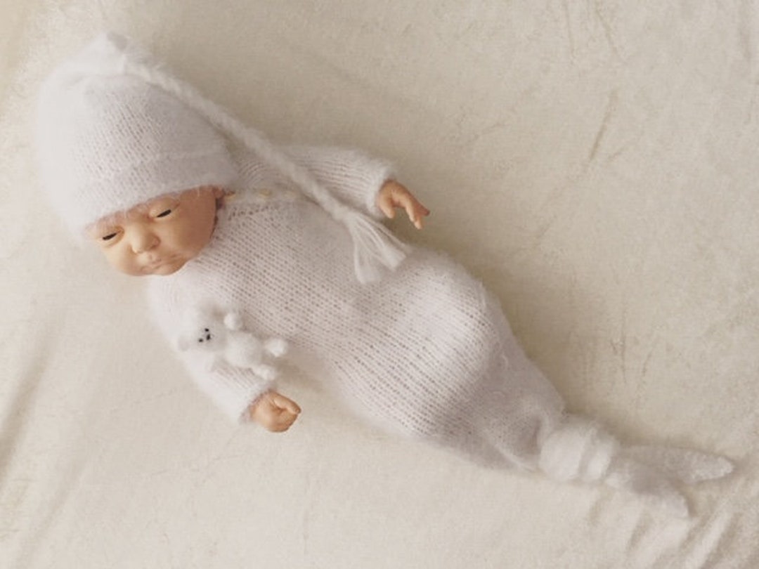 Newborn Knitting PATTERN - Newborn/reborn Size Knit Dodo 3 Piece Set ...