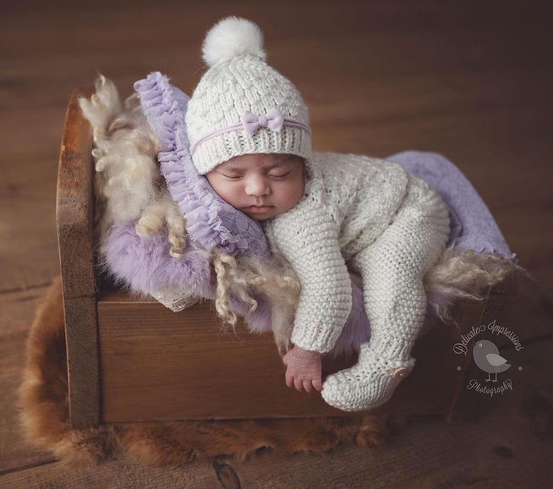 Newborn Knitting With Crocheted Bears PATTERN - Newborn/reborn Size ...
