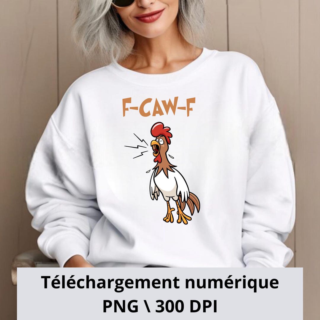 Poulet Drôle F-caw-f PNG | Clipart Meme Coq Qui Crie | Art Numérique ...