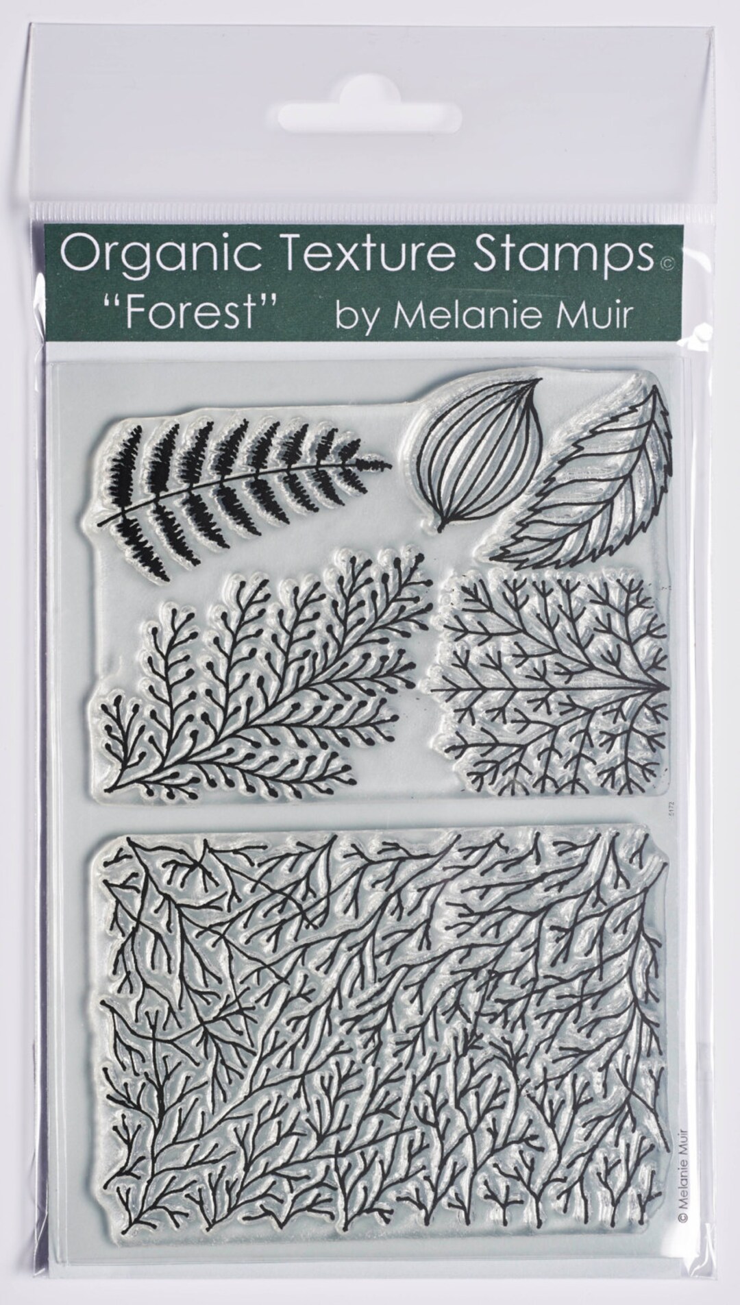 Organic Texture Stamp / Sheet - 'FOREST' - Etsy