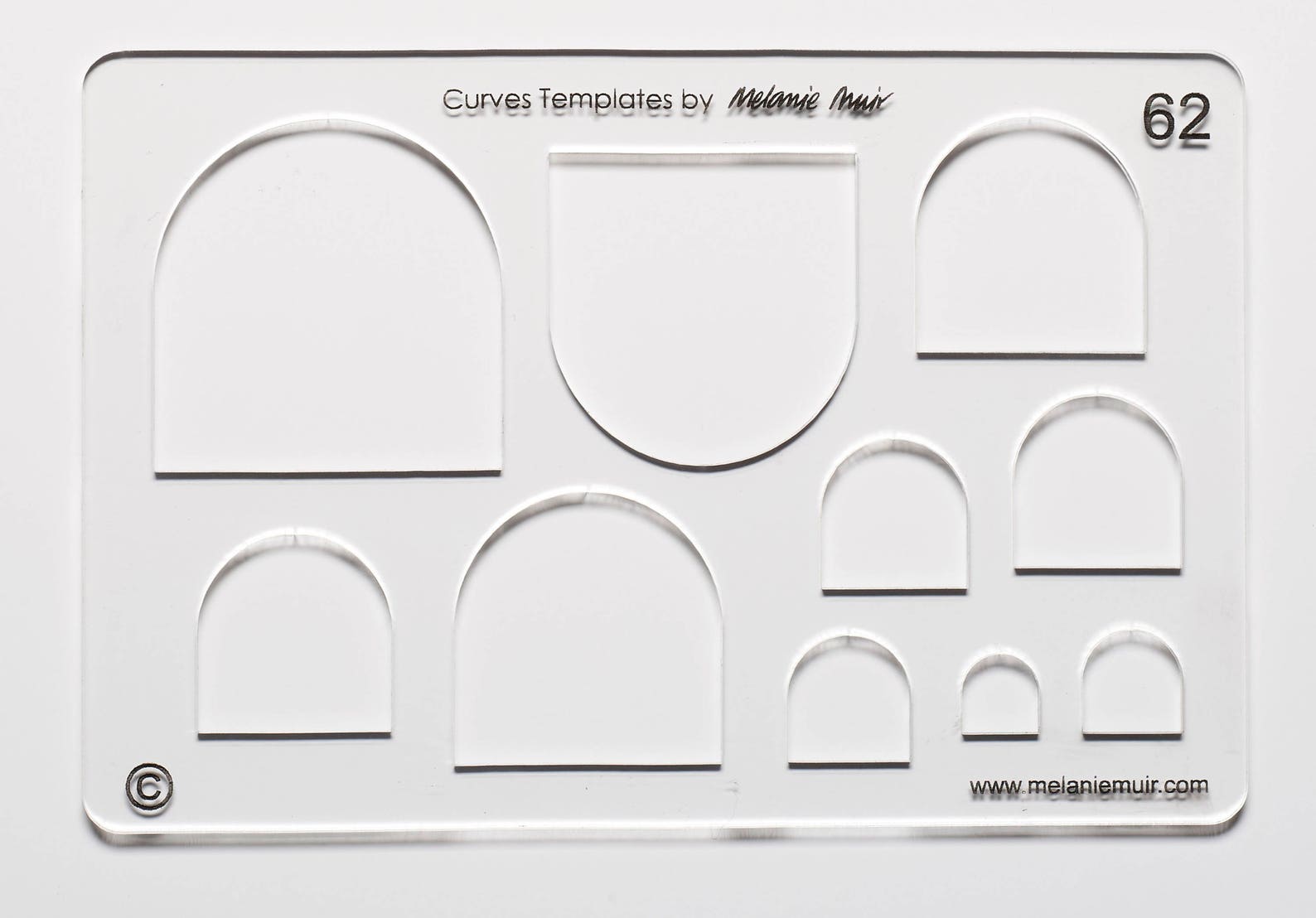 NEW: No 62 Clear Acrylic Template/stencil for Polymer/metal - Etsy