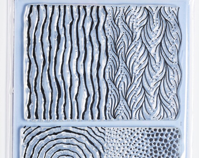 NEW Planet Earth Organic Texture Stamp/sheet - 'CORAL REEF' - Etsy Canada