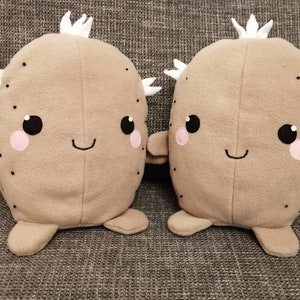Cute Potato Toy Squishmallow Style Soft Toy Potato Toy - Etsy