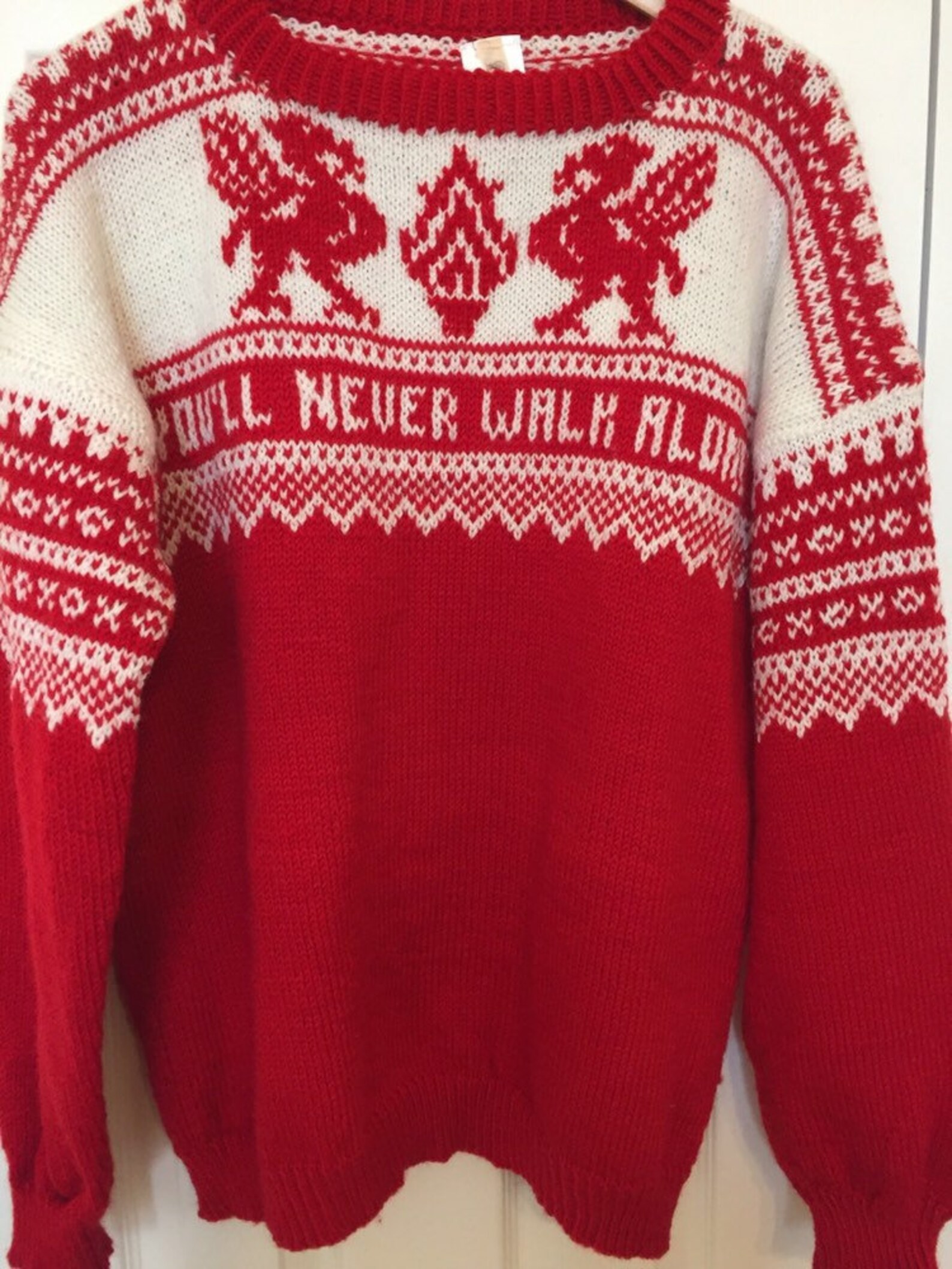 Liverpool Handknitted Jumper 100% Wool | Etsy