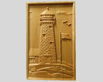 Carved Lighthouse - Etsy