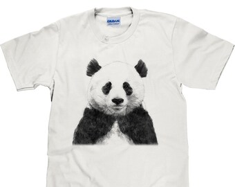 Panda t shirt | Etsy
