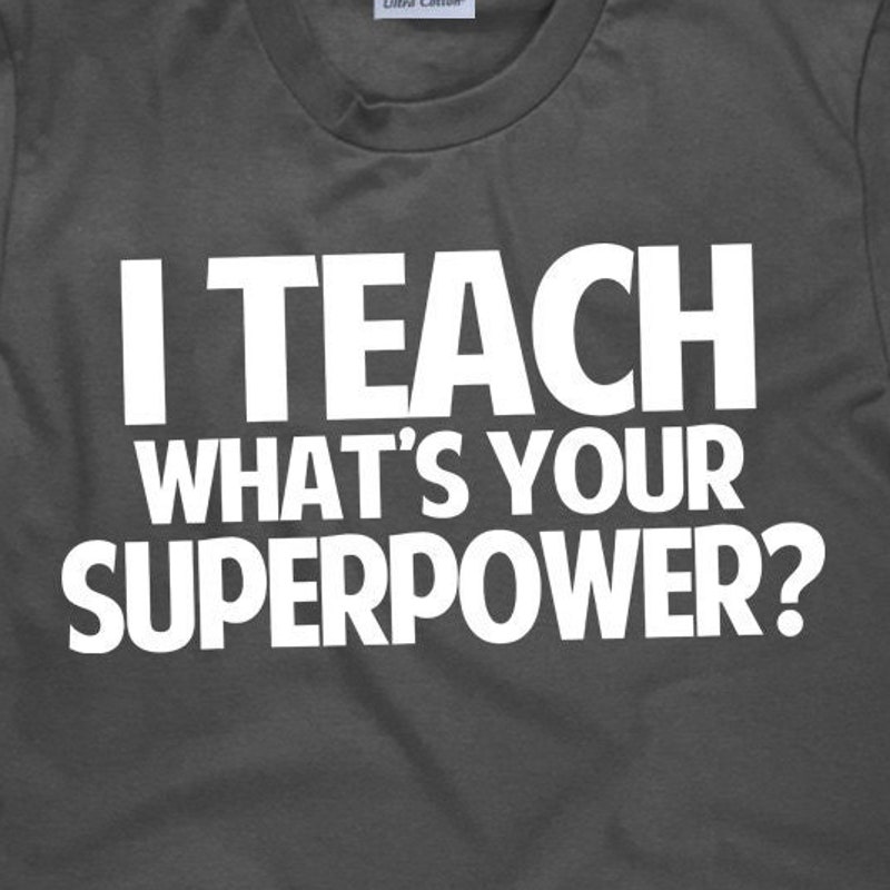 I Teach Superpower - Etsy