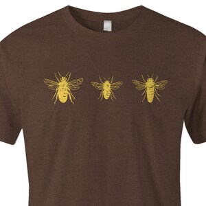 Honey Bee Tee Shirt - Hornet T Shirt - American Apparel Men's Poly ...