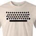 Cool Typewriter T Shirt - Nerdy Type Writer Shirt - Unisex T Shirt ...