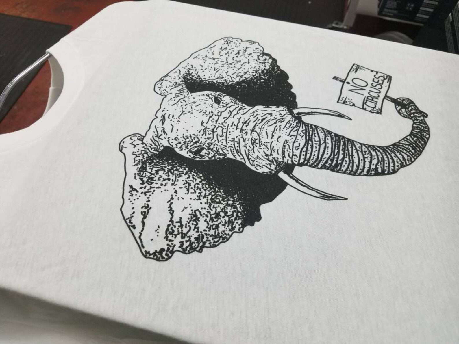 Anti Circus Shirt Elephant No Circuses T Shirt Elephant | Etsy