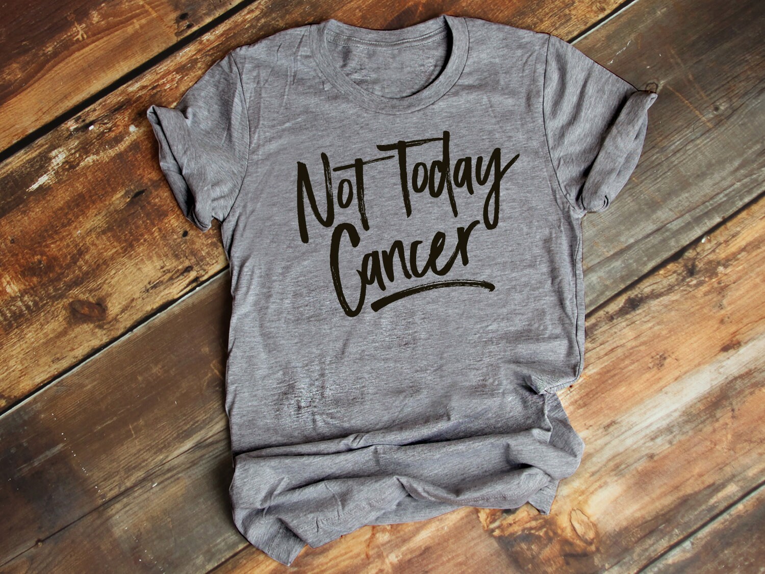 Not Today Cancer, Cancer Shirt, Cancer Awareness, Funny Cancer Shirt ...